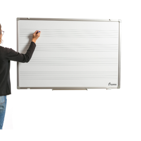 Tableau Effaçable à Sec avec Portées Indélibiles Fuzeau