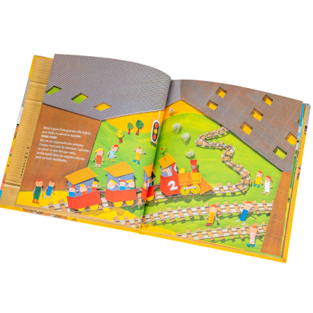 Livre | Tchou Tchou | Histoire Train | Enfant 4 Ans | Fuzeau