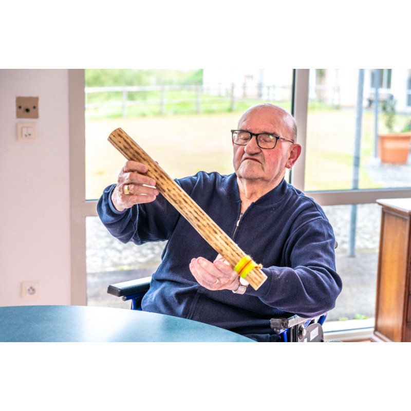 Bâton de Pluie | En bois de Cactus | 50 cm | Fuzeau Séniors