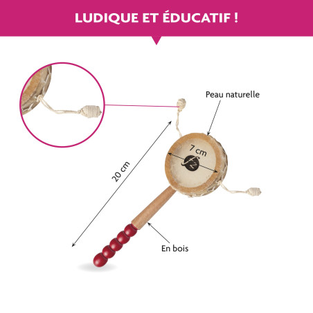 Tan-Tan | Instrument à Percussion | Fuzeau Séniors